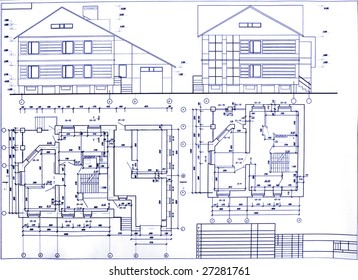 1,102 House foundation blueprint Images, Stock Photos & Vectors ...