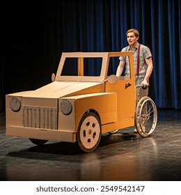 Design Simple Easy Construct Fullsize Theatrical AI-generated image ...