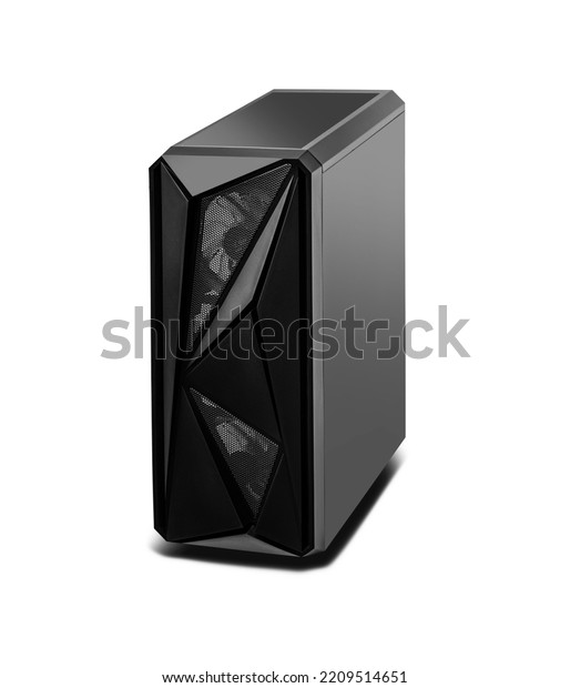 Desktop Computer System Unit Isolated On Stock Photo 2209514651 ... Desktop Computer System Unit Isolated On Stock Photo 2209514651 ...