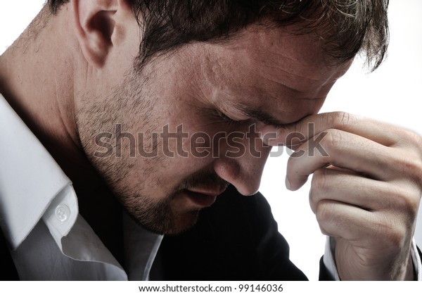 Desperate Man Stock Photo (Edit Now) 99146036