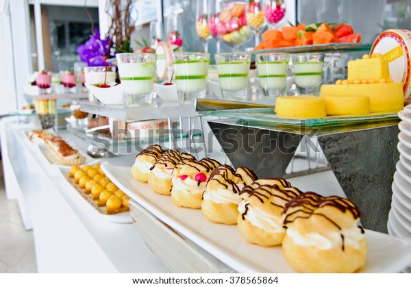 Dessert Buffet Line Stock Photo 378565864 | Shutterstock