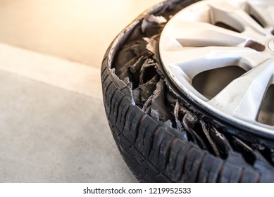553 Blown tire Images, Stock Photos & Vectors | Shutterstock