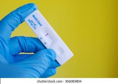 Detection Methamphetamine Urine By Using Test Stock Photo 306083804 ...
