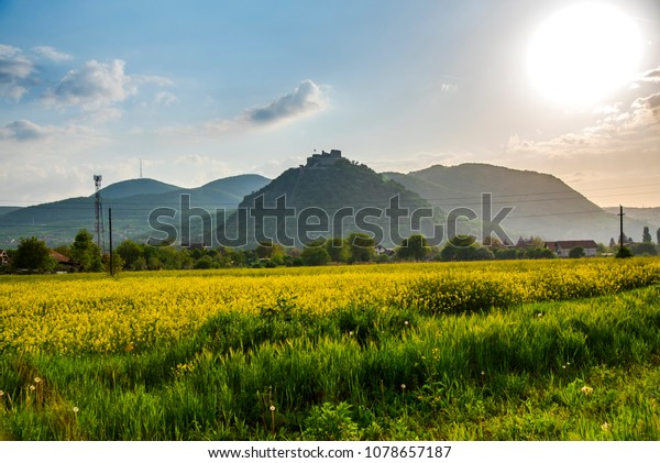 Deva City View Romania Stock Photo 1078657187 | Shutterstock