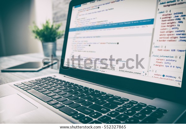 Developer Development Web Code Tech Coding Stock Photo 552327865 ... Developer Development Web Code Tech Coding Stock Photo 552327865 ...