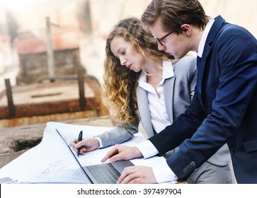 Developer Survey Planning Structure Construction Concept Stock Photo ...