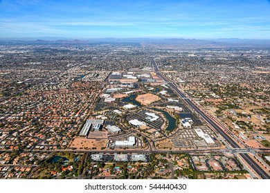 Development Along Loop 101 Freeway Tempe Stock Photo 544440430 ...