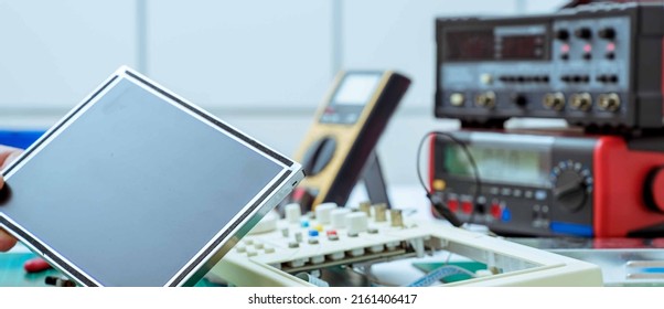 Development Design Electronic Device Laboratory Semiconductor Stock ...
