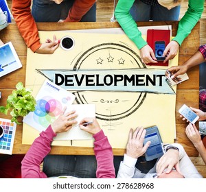 Development Innovation Process Learning Technology Concept Stock Photo ...