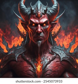 Devil Rebelling Against Heaven Realistic AI-generated image 2545074221 ...