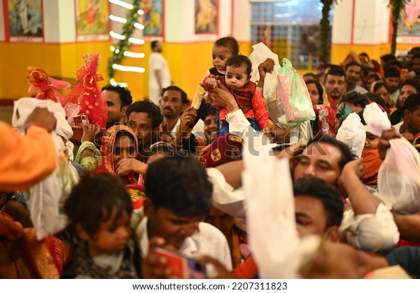 Devotees Arriving Every Corner World During Stock Photo 2207311823 ...