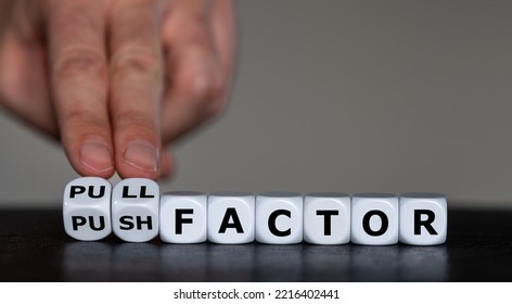 Dice Form Expression Pull Factor Push Stock Photo 2216402441 | Shutterstock