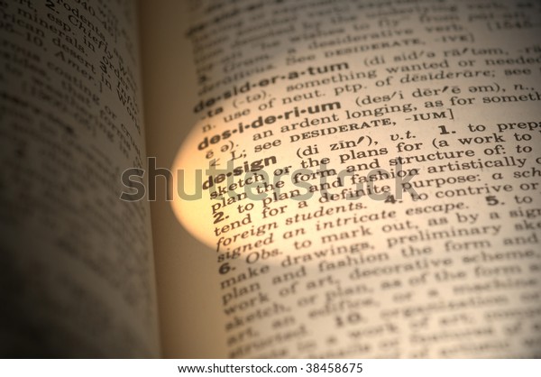Dictionary Definition Design Stock Photo (Edit Now) 38458675