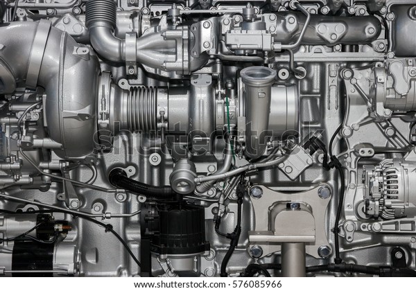 Diesel Engine Close Stock Photo 576085966 | Shutterstock