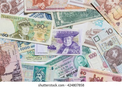 Different Banknotes Stock Photo 424807858 | Shutterstock