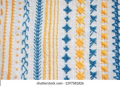 64,083 Yellow embroidery fabric Images, Stock Photos & Vectors ...