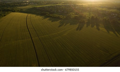 Different Fields View Above Stock Photo 679850155 | Shutterstock
