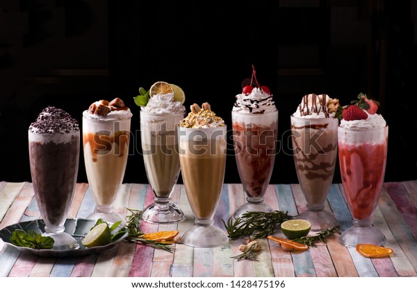 30 Top 10 Milkshakes Images, Stock Photos & Vectors | Shutterstock