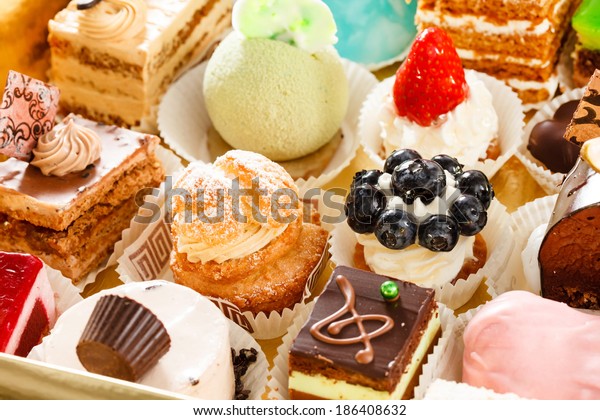 Different Pastries Stock Photo (Edit Now) 186408632