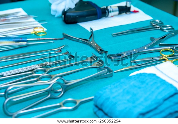 Different Surgical Instruments Operating Room Stock Photo (Edit Now ...