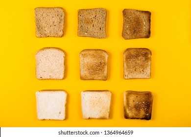 Different Types Toast Bread Various Toasts Stock Photo 1364964659 ...