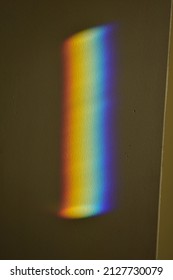 Diffraction White Light That Generates Rainbow Stock Photo 2127730079 ...