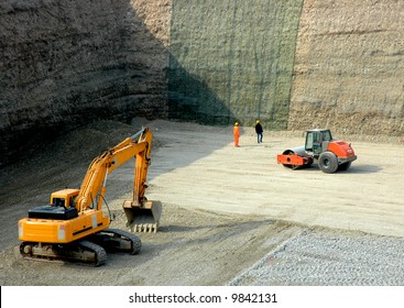 Digger Working Stock Photo 9842131 | Shutterstock