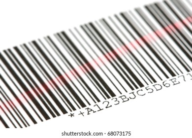 Digital Bar Code Scanned By Laser Stock Photo 68073175 | Shutterstock