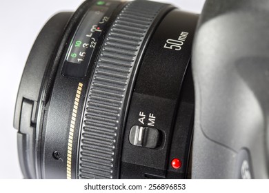 Manualauto Focus Switch Button Set Manual Stock Photo 1370362925 ...