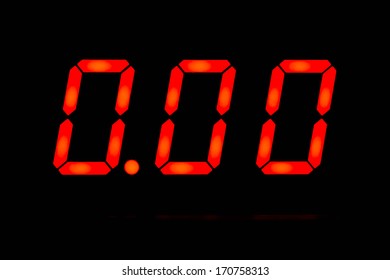 Digital Clock Counter Set Zero Stock Photo 170758313 | Shutterstock
