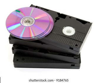 Digital Data Storage Media Studio Isolated Stock Photo 9184765 ...
