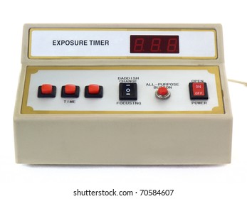 Digital Exposure Timer Computer Darkroom Isolated Stock Photo 70584607 ...