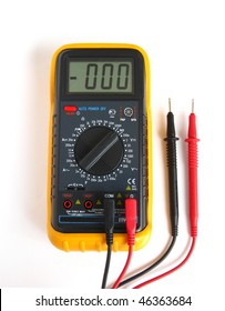 Digital Gage Electrometer Reading Zero Stock Photo (Edit Now) 46363684