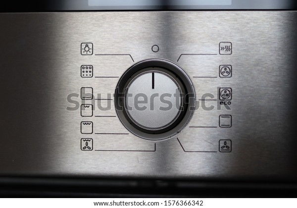 Digital Kitchen Oven Start Button Oven Stock Photo 1576366342 ...