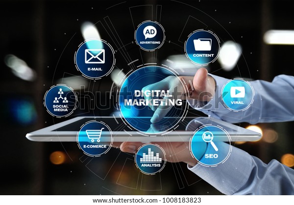 Digital Marketing Technology Concept Internet Online Stock Photo (Edit ... Digital Marketing Technology Concept Internet Online Stock Photo (Edit ...
