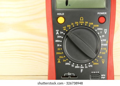 Digital Multimeter Selector Top View Isolated Foto de stock 278571782 ...