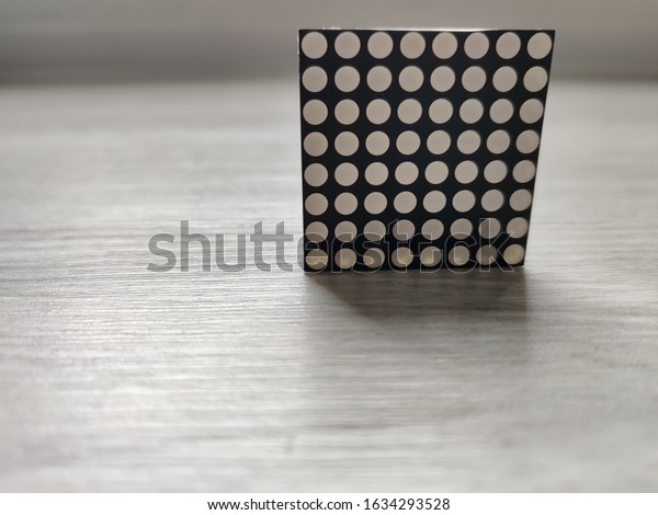 Digital Numbers Screen Without Activated Numbers Stock Photo 1634293528 ...