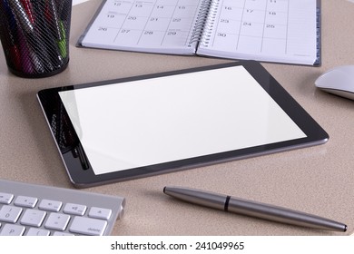 Digital Tablet Clipping Path Screen Stock Photo 241049965 | Shutterstock