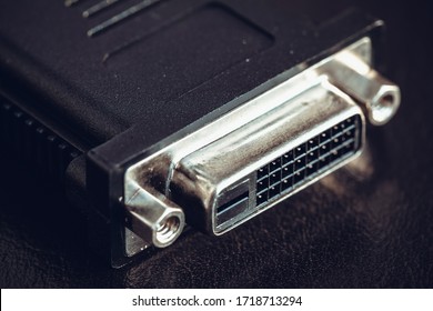 Digital Visual Interface Dvi Connector Digital Stock Photo (Edit Now ...