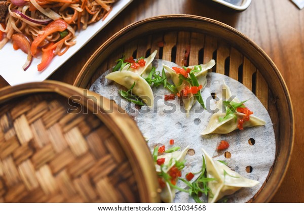 Dim Sum Top View Stock Photo 615034568 | Shutterstock