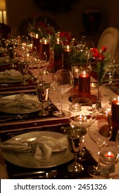 Dinner Table Stock Photo 2451326 | Shutterstock
