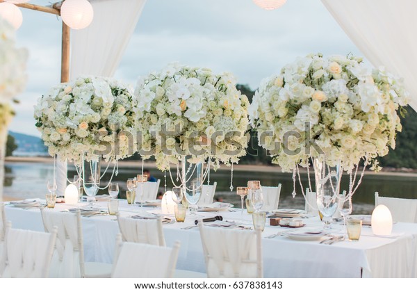 Dinner Wedding Stock Photo (Edit Now) 637838143