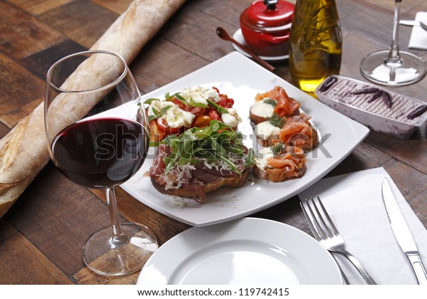 Dinner Wine Stock Photo (Edit Now) 119742415