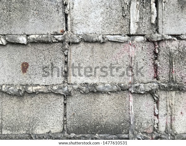 Dirty Block Wall Texture Pattern Background Stock Photo 1477610531 ...