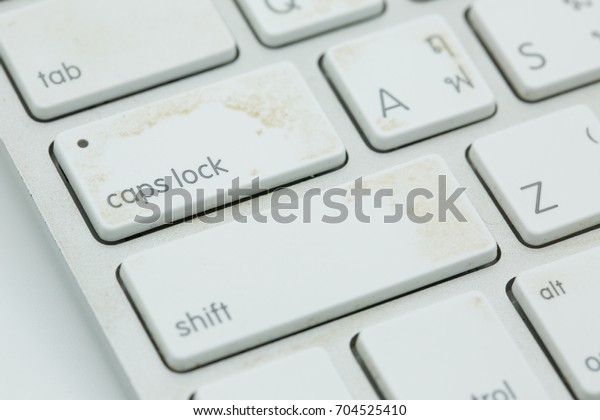Dirty Keyboard Source Pathogens Stock Photo 704525410 | Shutterstock