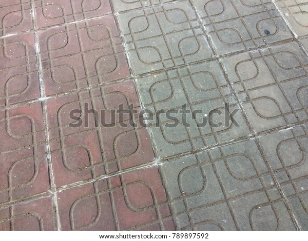 Dirty Sidewalk Floor Texture Pattern Background Stock Photo 789897592 ...