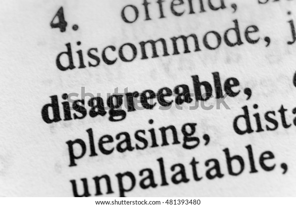 Disagreeable Stock Photo 481393480 | Shutterstock