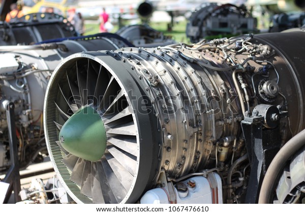 Disassembled Jet Engine Stock Photo 1067476610 | Shutterstock