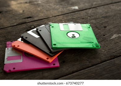 Diskette On Table Stock Photo 673740277 | Shutterstock