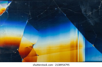 Distorted Display System Breakdown Glitch Pattern Stock Photo ...